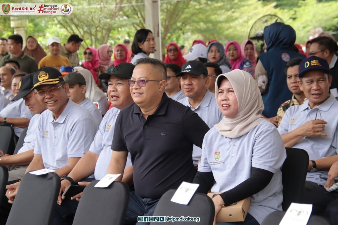 DPMD Kalimantan Tengah - Kadis PMD Hadiri Pembukaan Gebyar UMKM Wilayah Barat Tahun 2024