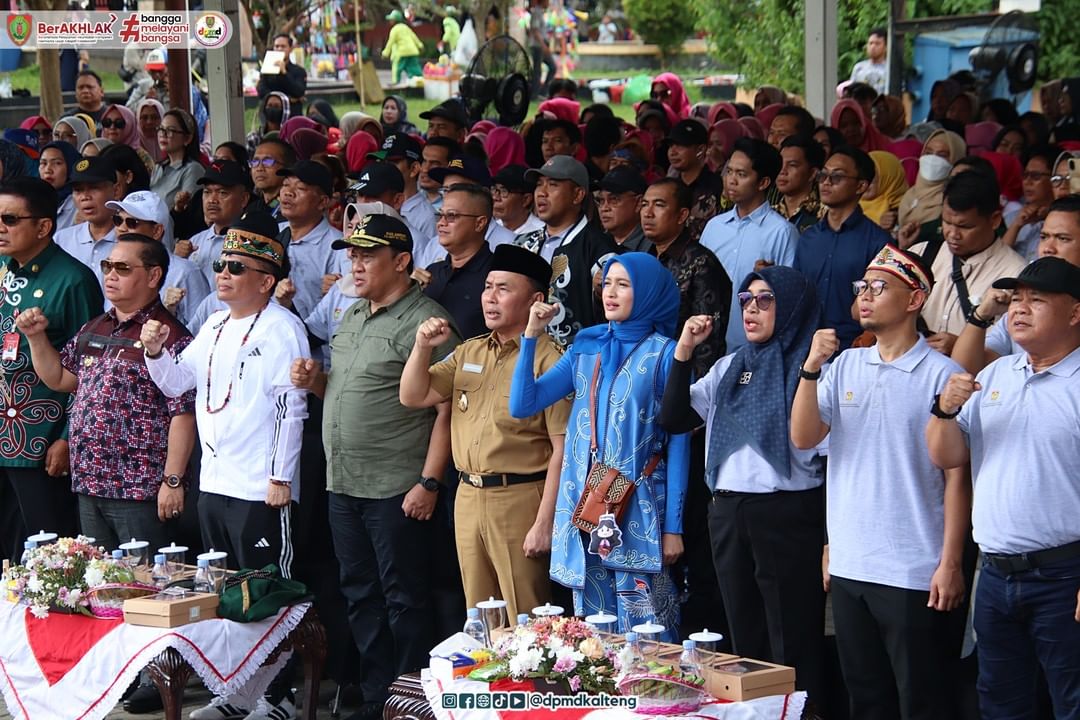 DPMD Kalimantan Tengah - Kadis PMD Hadiri Pembukaan Gebyar UMKM Wilayah Barat Tahun 2024