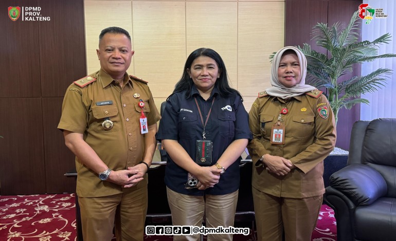 DPMD Kalimantan Tengah - Kadis PMD Terima Kunjungan Kepala TVRI Stasiun ...